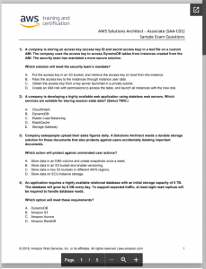 Top 5 Free AWS Review Materials - Tutorials Dojo