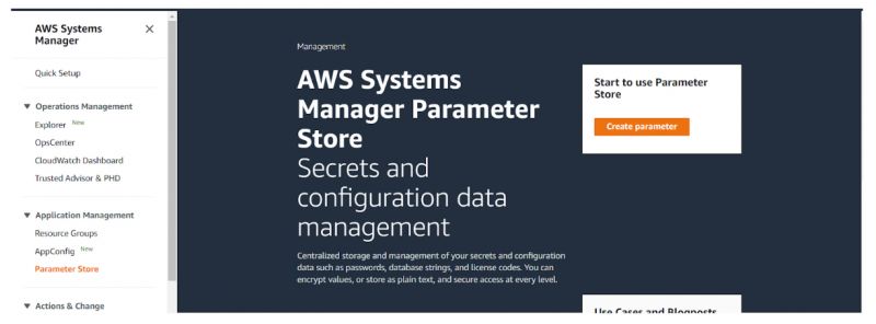 Using the Secure String Parameter in Systems Manager Parameter Store - Tutorials Dojo