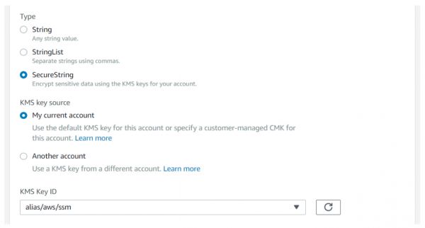 Using the Secure String Parameter in Systems Manager Parameter Store - Tutorials Dojo