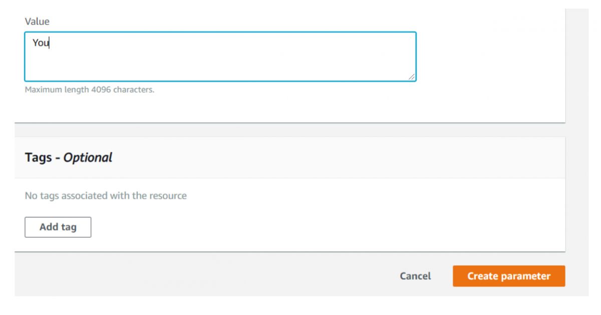 Using The Secure String Parameter In Systems Manager Parameter Store Tutorials Dojo