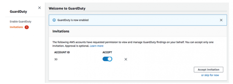 Managing Amazon GuardDuty Security Findings Across Multiple Accounts ...