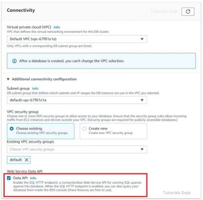 Aurora Serverless Tutorial Part 2 - Tutorials Dojo