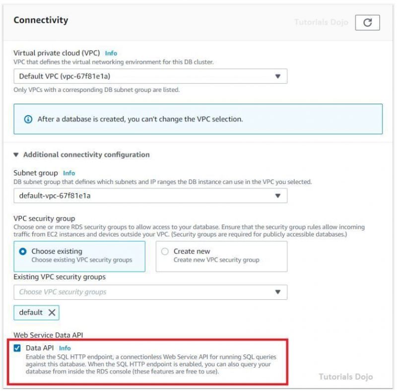 Aurora Serverless Tutorial Part 2 - Tutorials Dojo