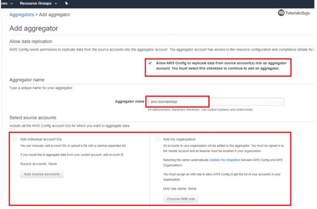 Multi-Account Multi-Region Data Aggregation On AWS Config - Tutorials Dojo