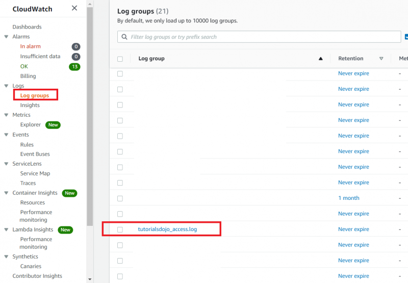 Real-time Monitoring of 5XX Errors using AWS Lambda, CloudWatch Logs and Slack - Tutorials Dojo