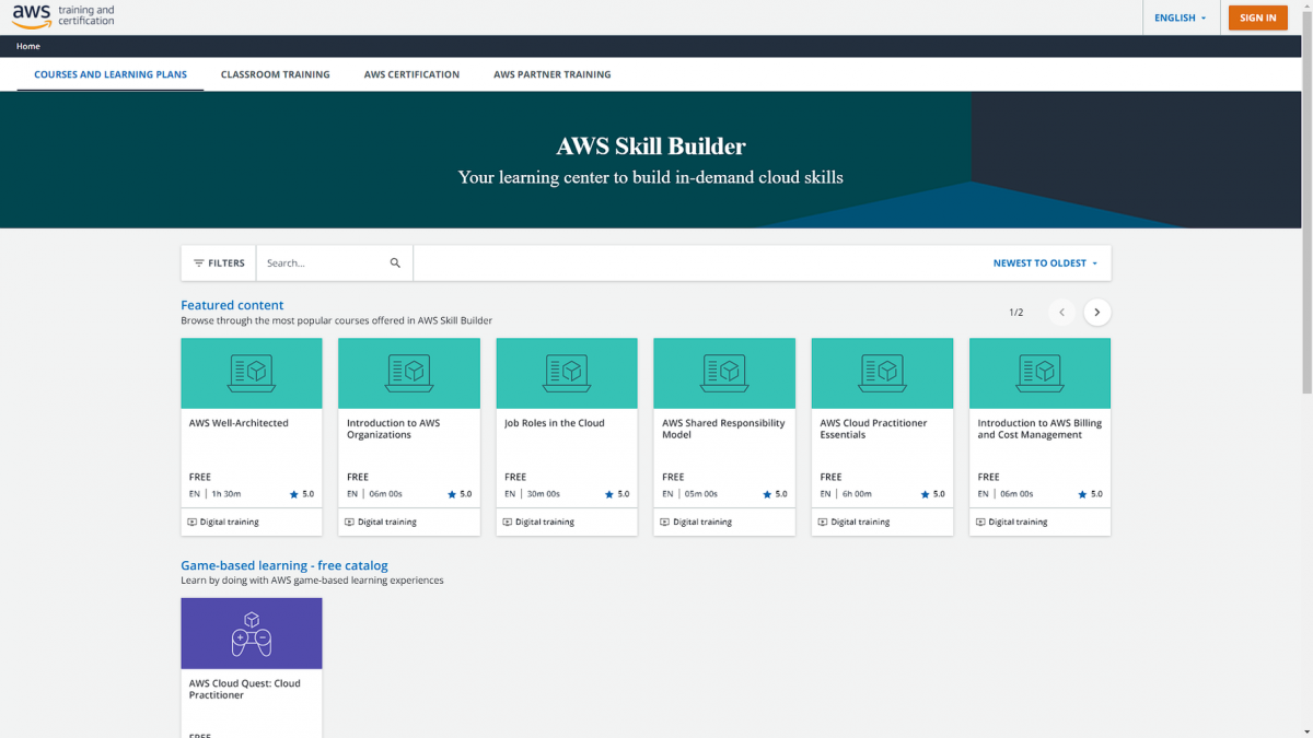 Exploring AWS Cloud Quest: Cloud Practitioner Game - Tutorials Dojo