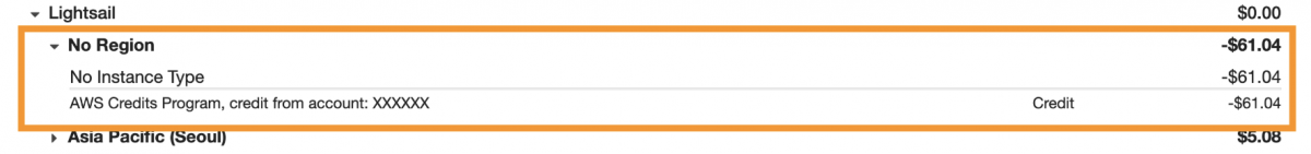 How to View your Actual AWS Bill if you have AWS Credits