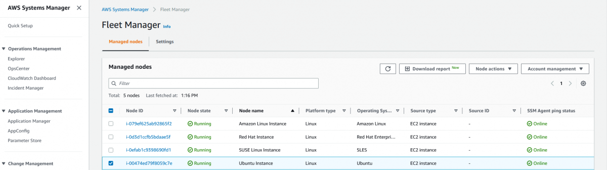 Automatic SSH Key Pair Rotation via AWS Systems Manager Fleet Manager