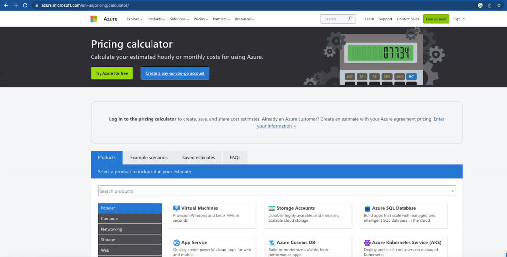 Estimating Your Azure Monthly Usage - Tutorials Dojo