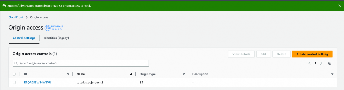 Using Origin Access Control to Secure S3 Object Access