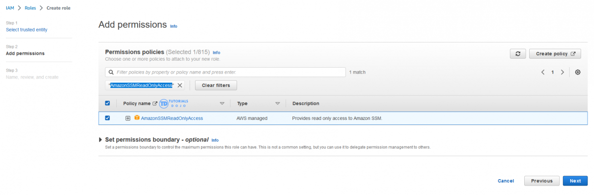 Retrieving Parameter Values from SSM Parameter Store through AWS Lambda