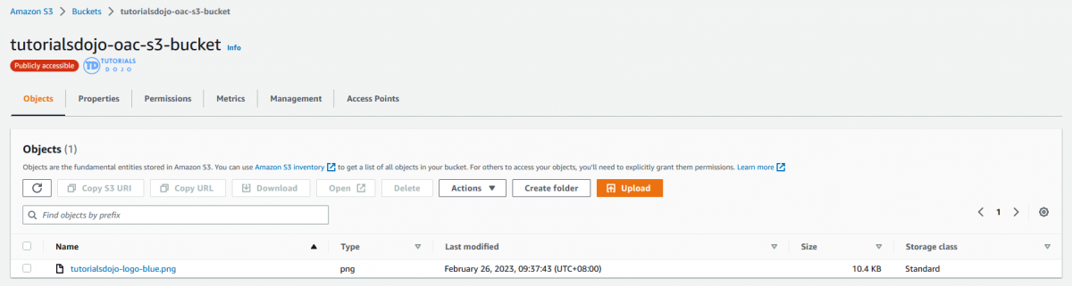 Using Origin Access Control to Secure S3 Object Access
